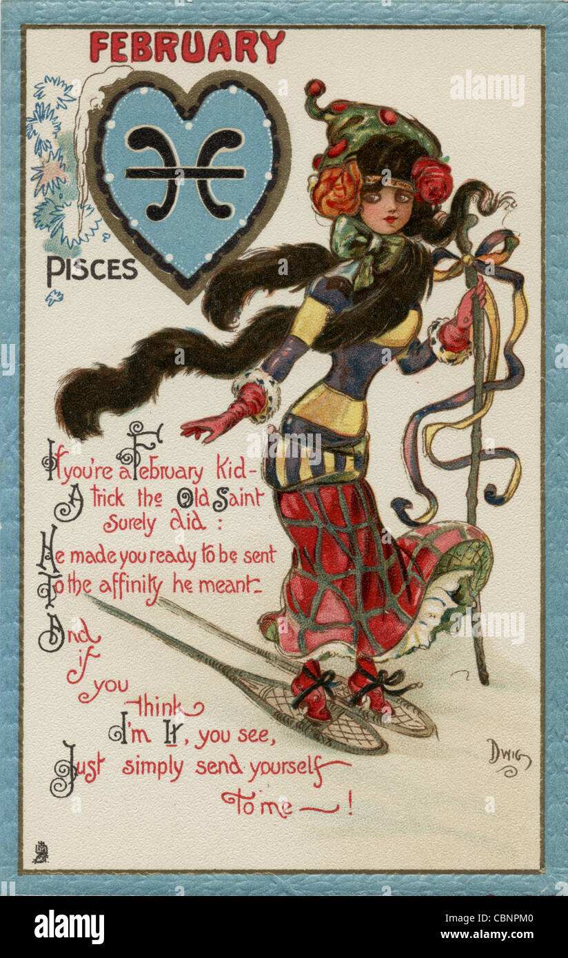 Pisces zodiac hi-res stock photography and images - Alamy