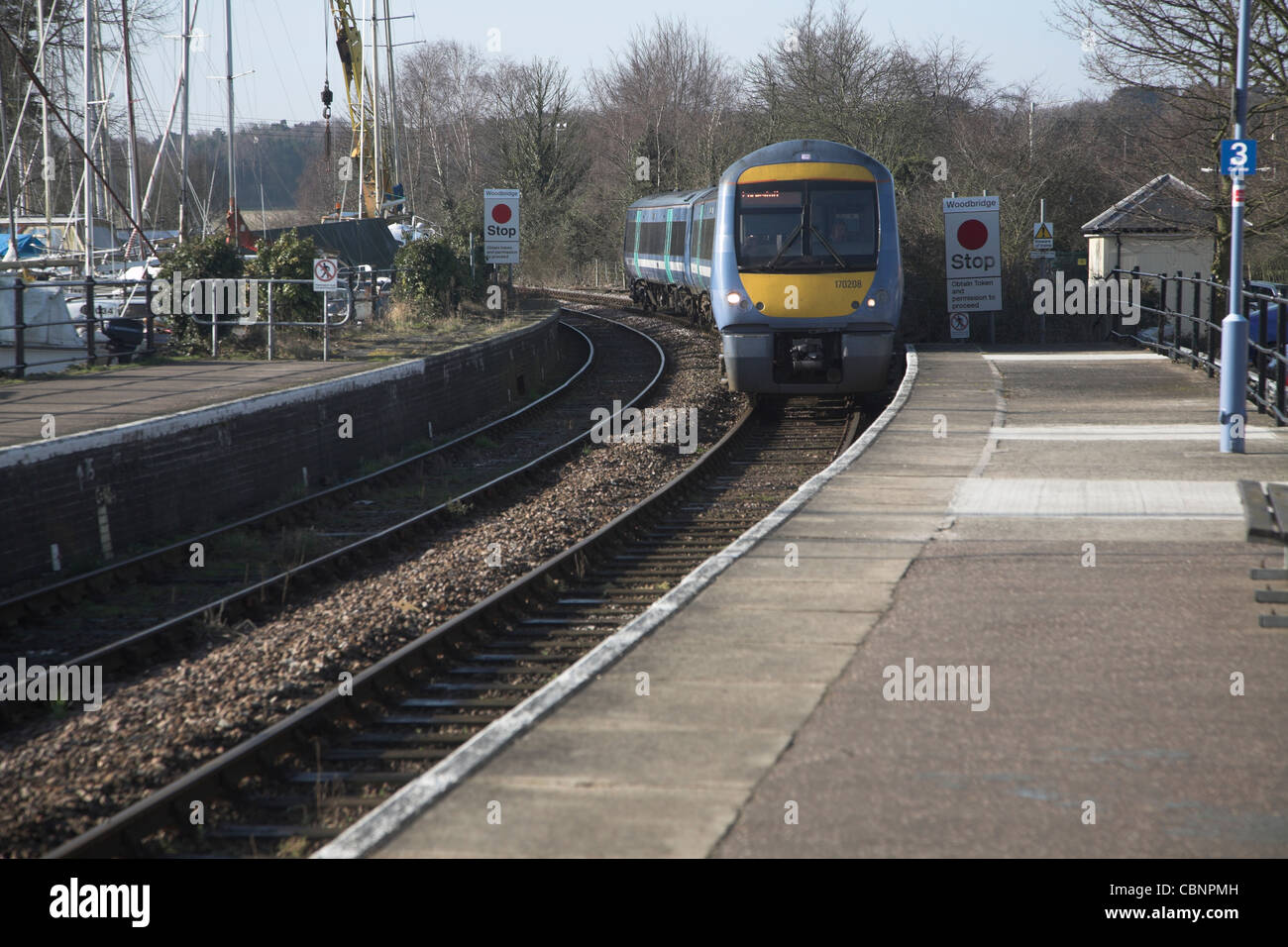 Woodbridge train station hi-res stock photography and images - Alamy