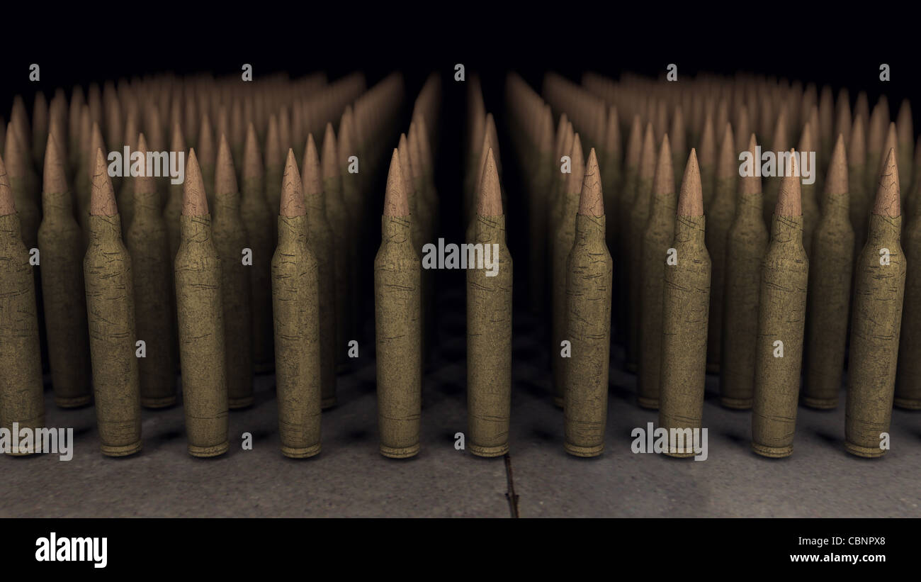 Military army bullets hi-res stock photography and images - Alamy