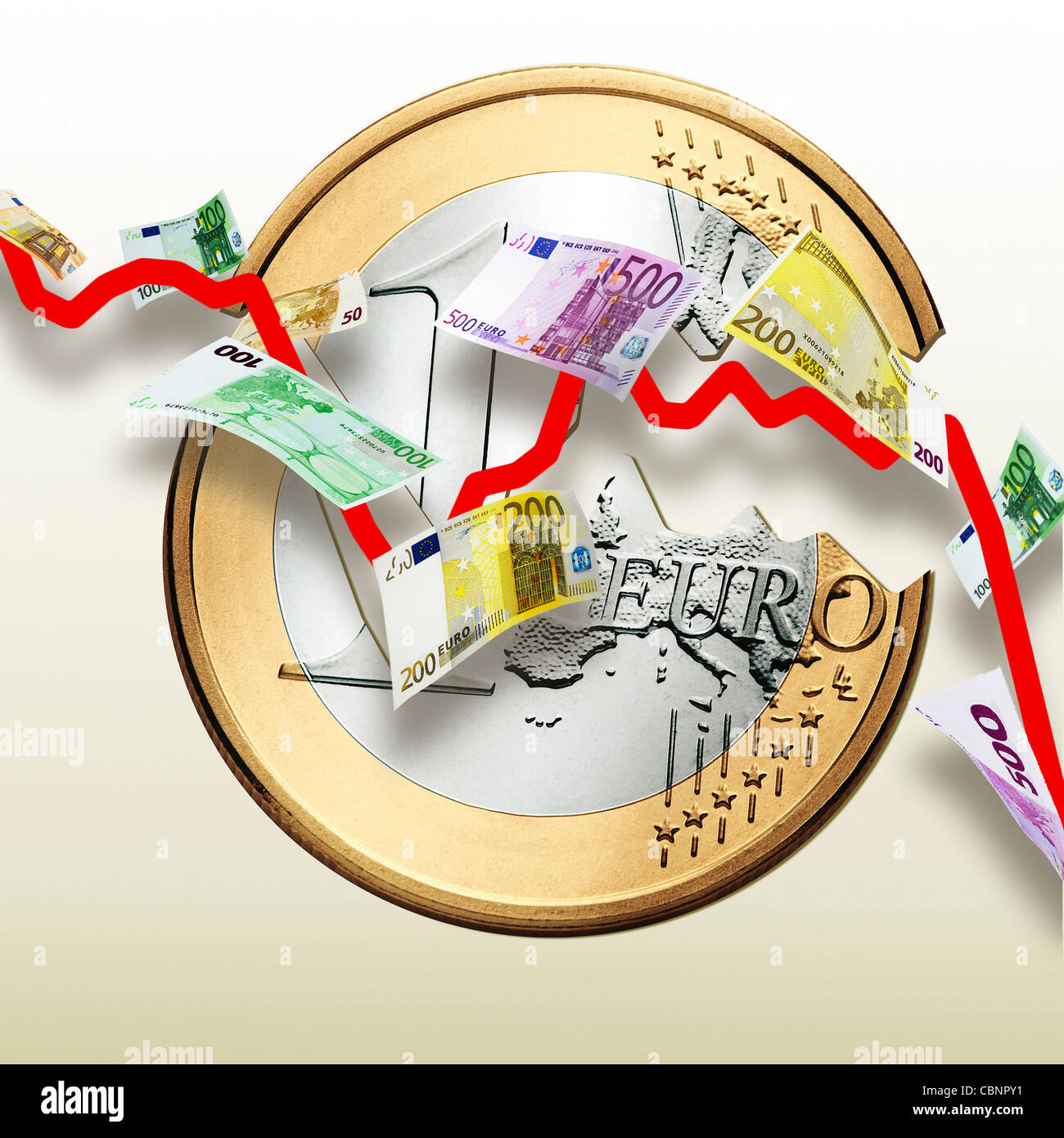 Flying bank notes hi-res stock photography and images - Alamy