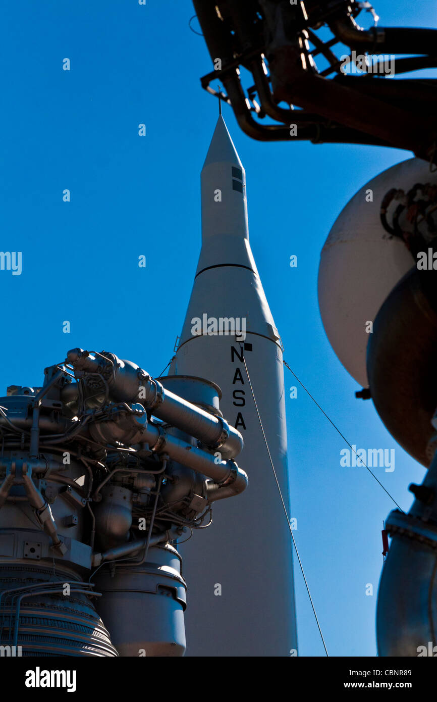 Rocket Garden at Kennedy Space Center Stock Photo - Alamy