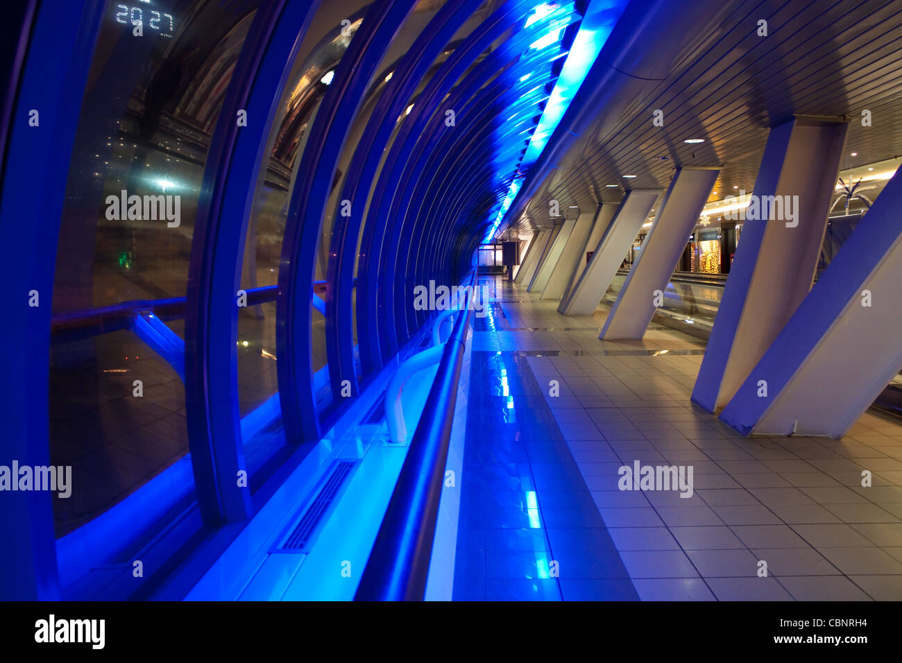 photo of the modern trade center hallway Stock Photo - Alamy