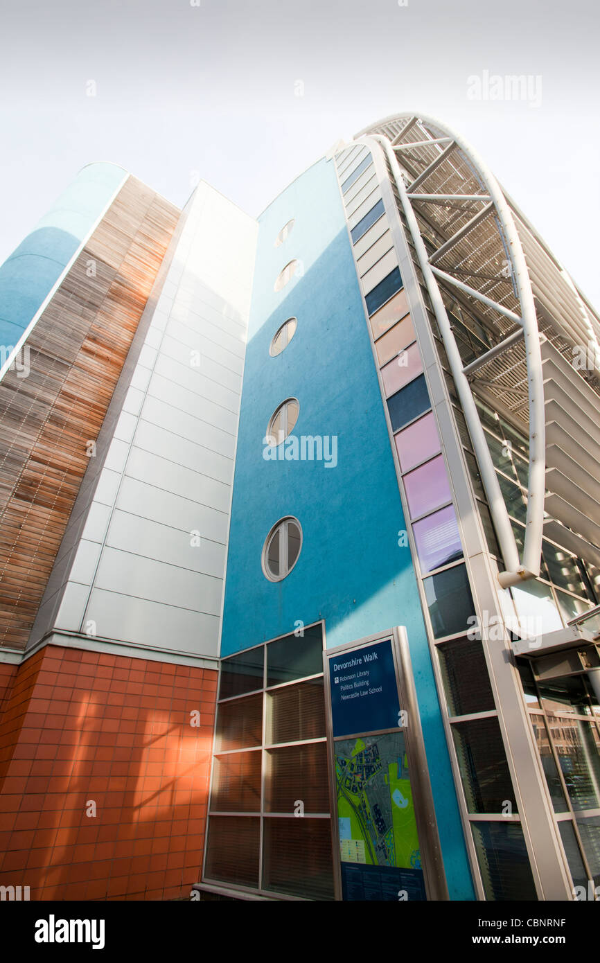 The Devonshire building at Newcastle University designed to have a low ...