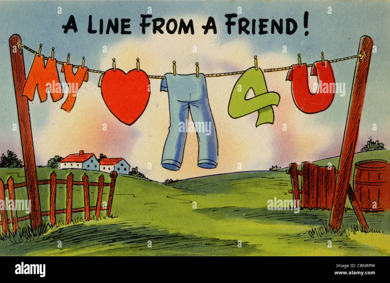 Clothes Line Sign Language Stock Photo - Alamy