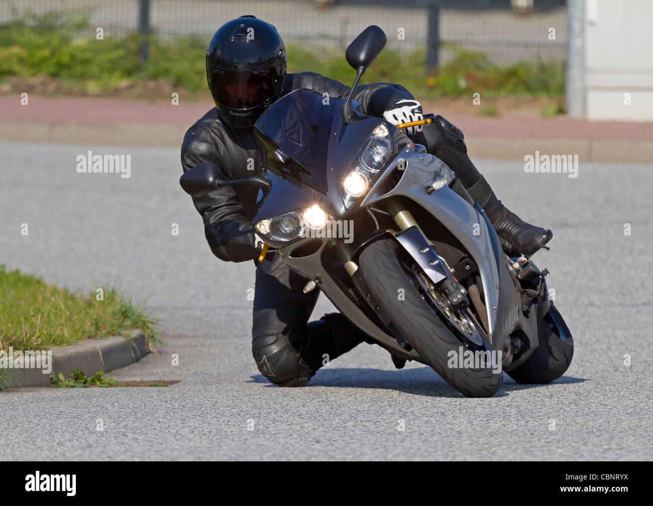 Biker mann hi-res stock photography and images - Alamy