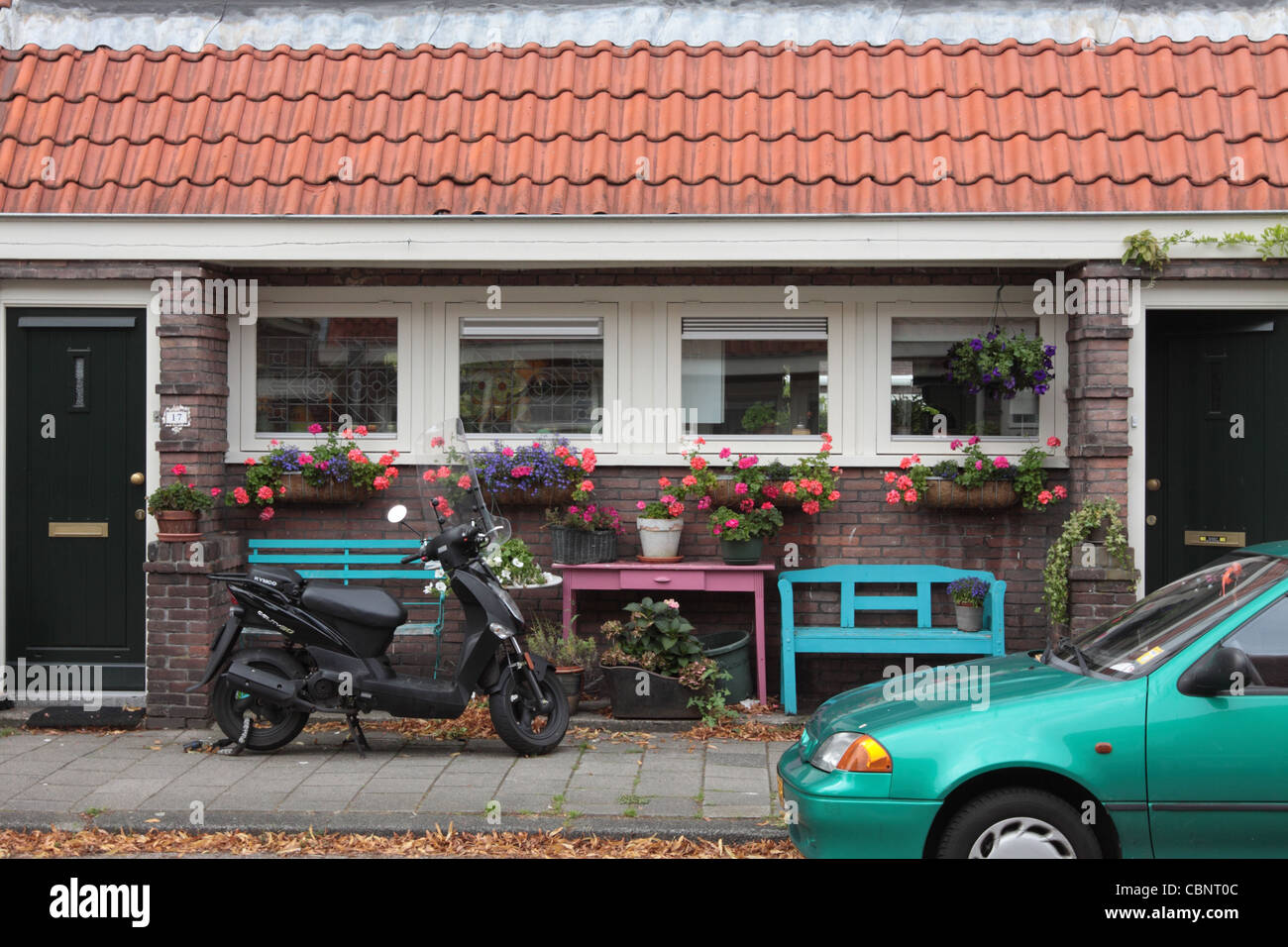 Dutch street scene Stock Photo - Alamy