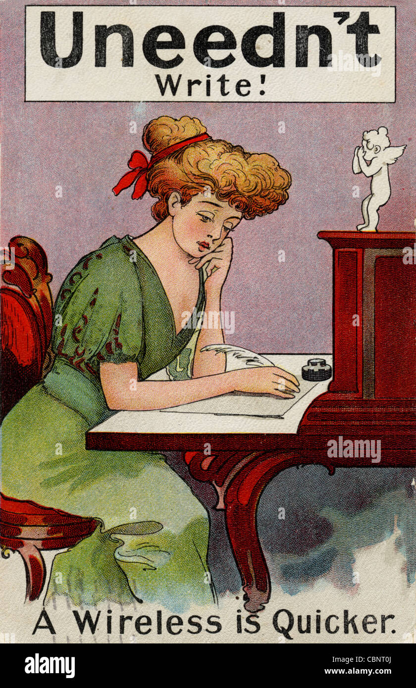 You Needn't Write Stock Photo - Alamy