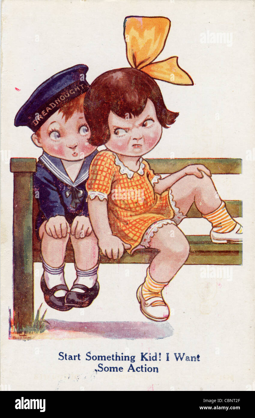 I Want Some Action Stock Photo - Alamy