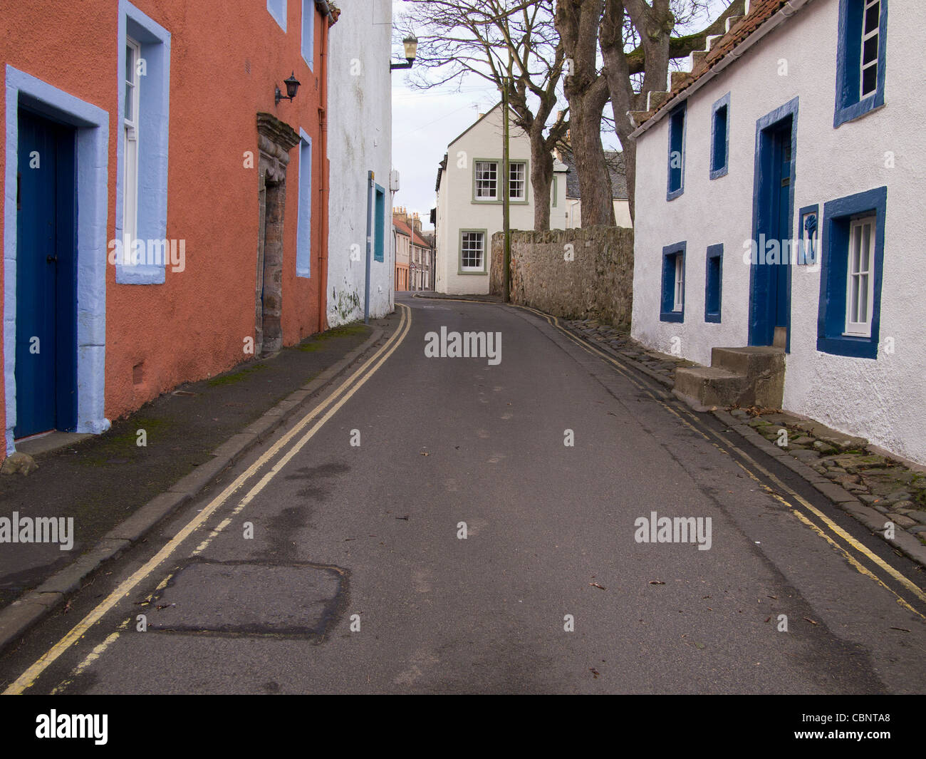 High Street, Anstruther Wester, Fife Stock Photo - Alamy