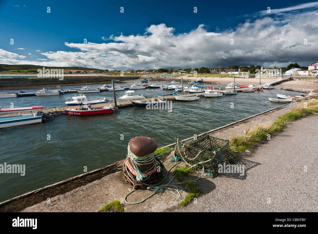 Balintore Harbour, Ross & Cromerty, Scotland Stock Photo - Alamy