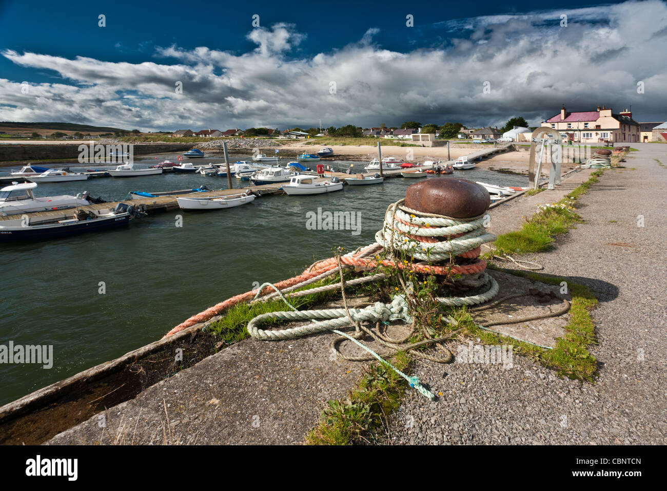 Balintore Harbour, Ross & Cromerty, Scotland Stock Photo - Alamy