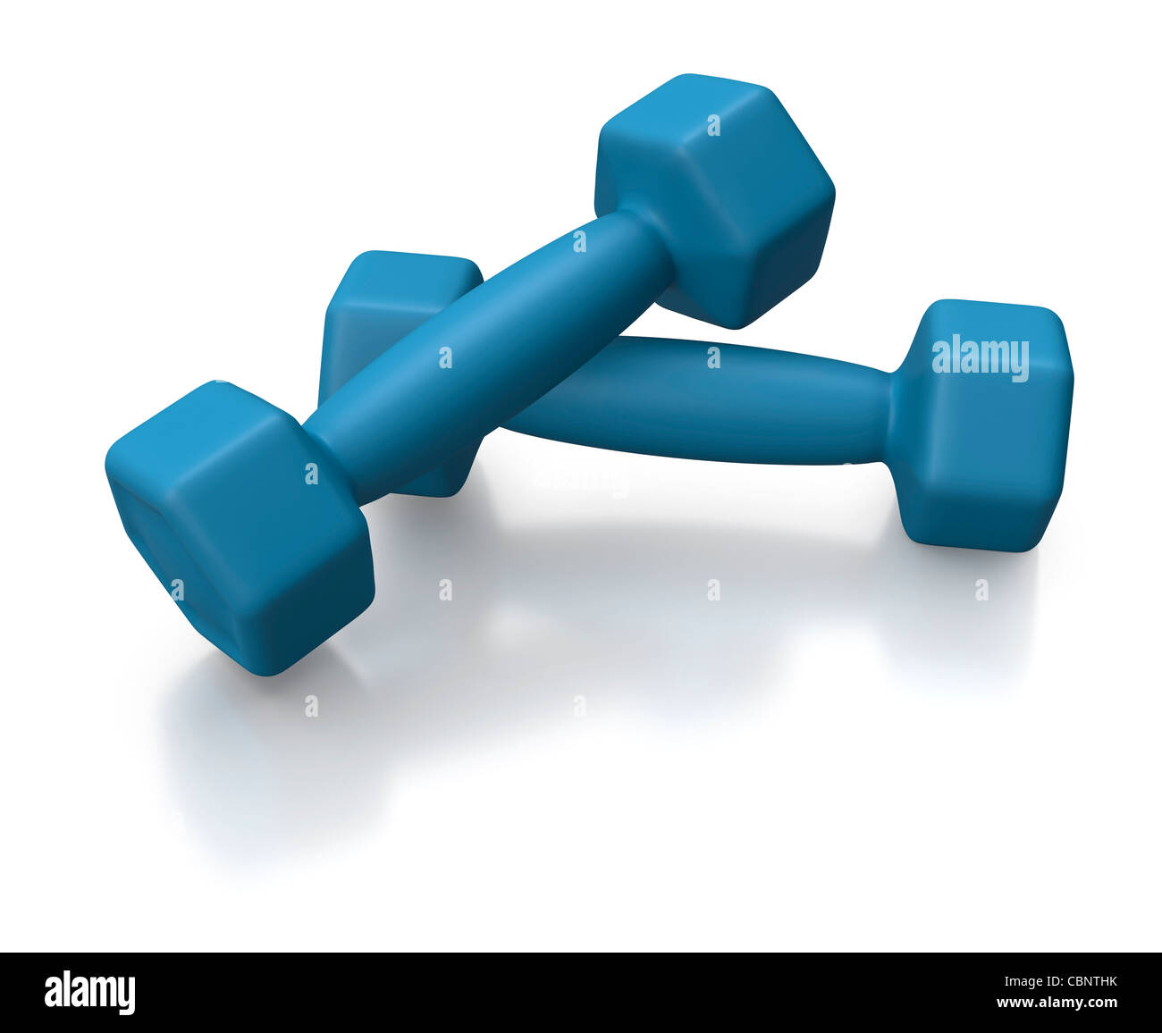 Exercise weights cut out hi-res stock photography and images - Alamy