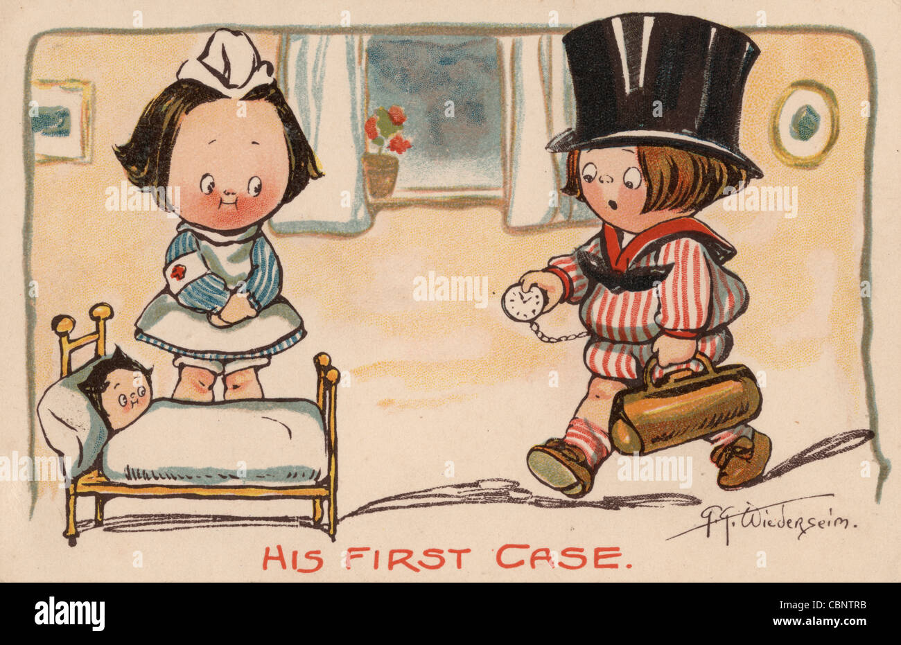 His First Case Stock Photo - Alamy