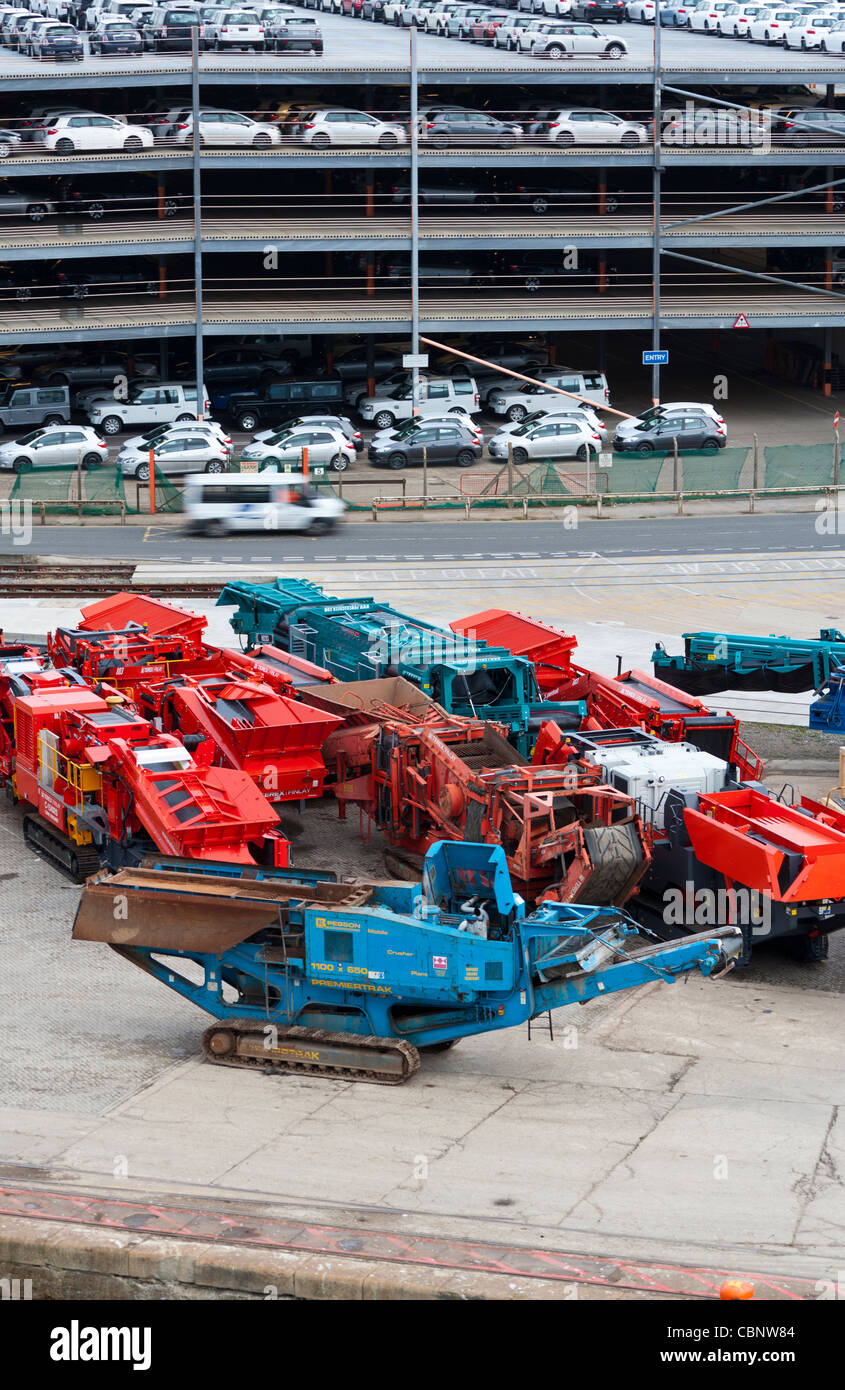 Southampton dock cars hi-res stock photography and images - Alamy