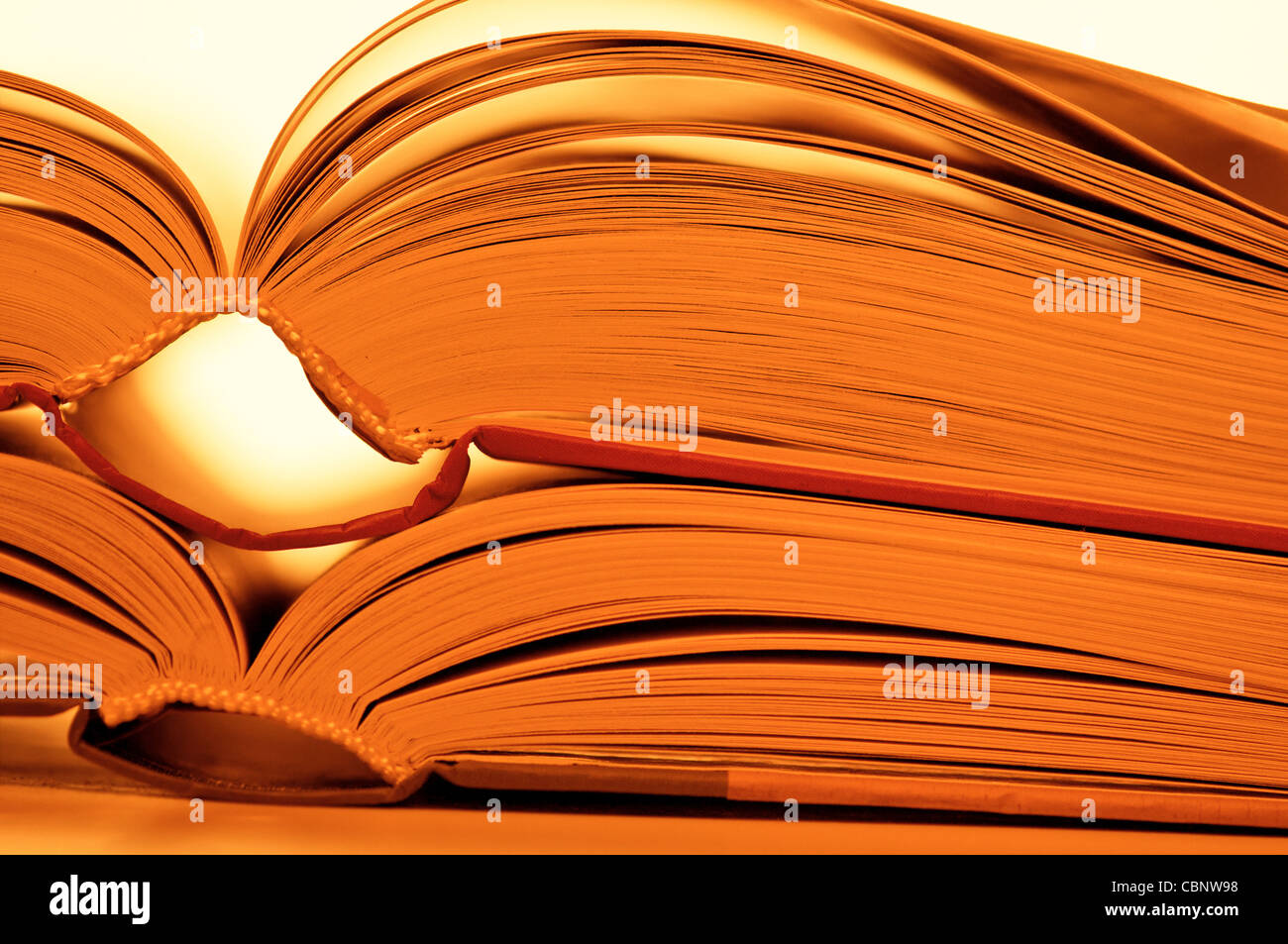 Pages of a book Stock Photo - Alamy