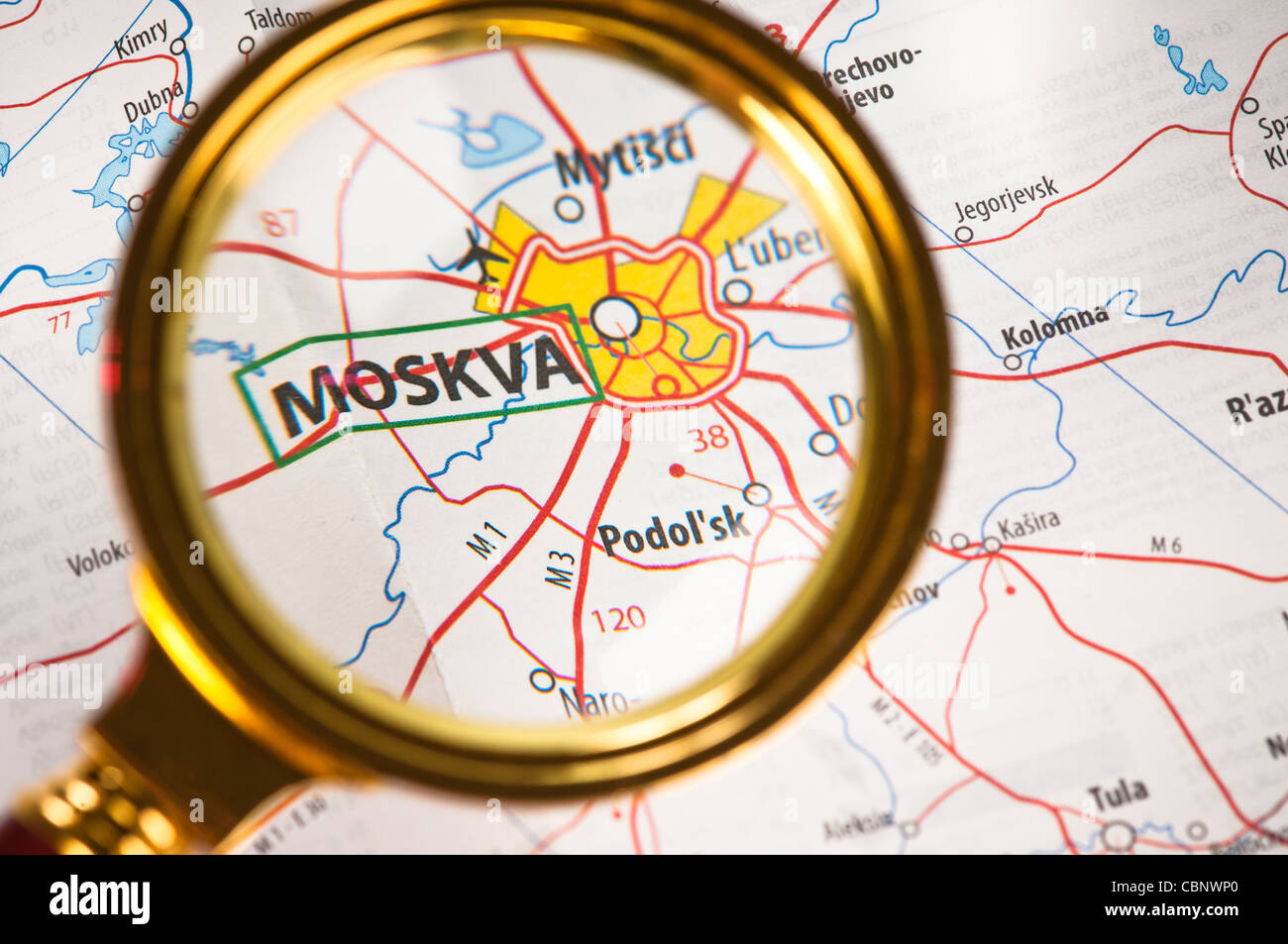 Russia map pin hi-res stock photography and images - Alamy
