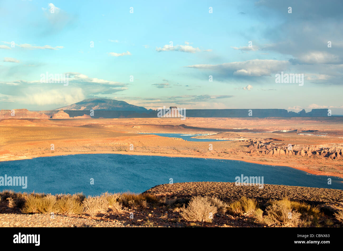 Desert Utah, Sandstone formations, Lake Powell , Glenn Canyon Stock ...