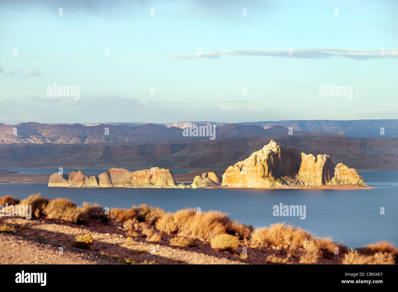 Desert Utah, Sandstone formations, Lake Powell , Glenn Canyon Stock ...