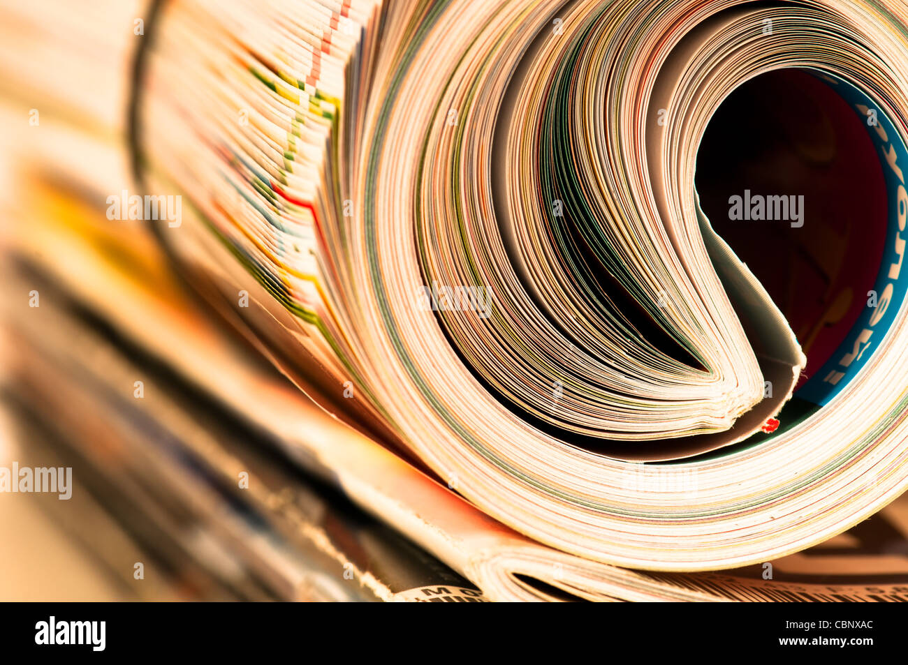 Tabloid magazine hi-res stock photography and images - Alamy