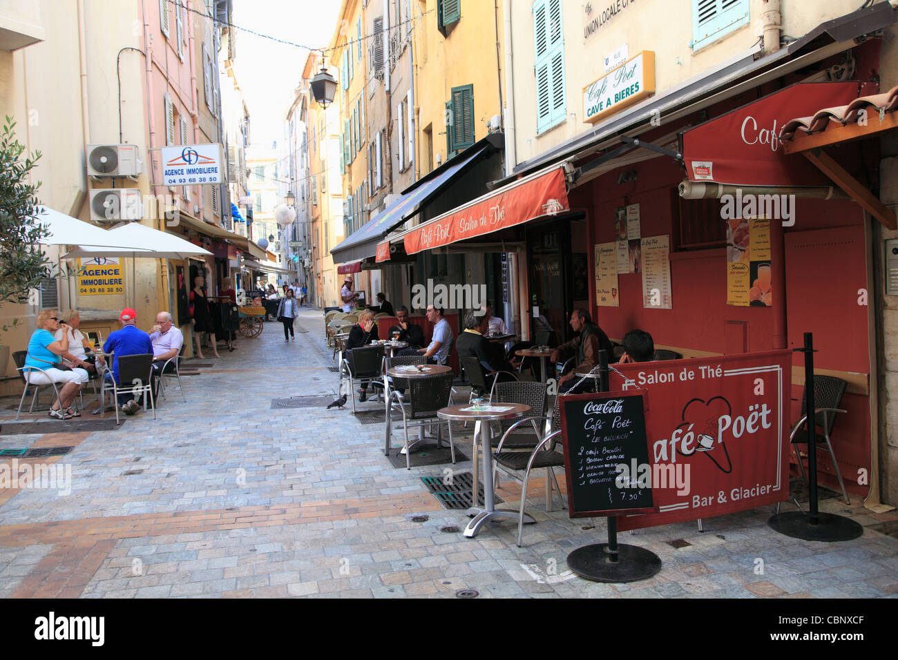 Rue Meynadier, Cannes, Cote d'Azur, Alpes-Maritimes, Provence, France ...