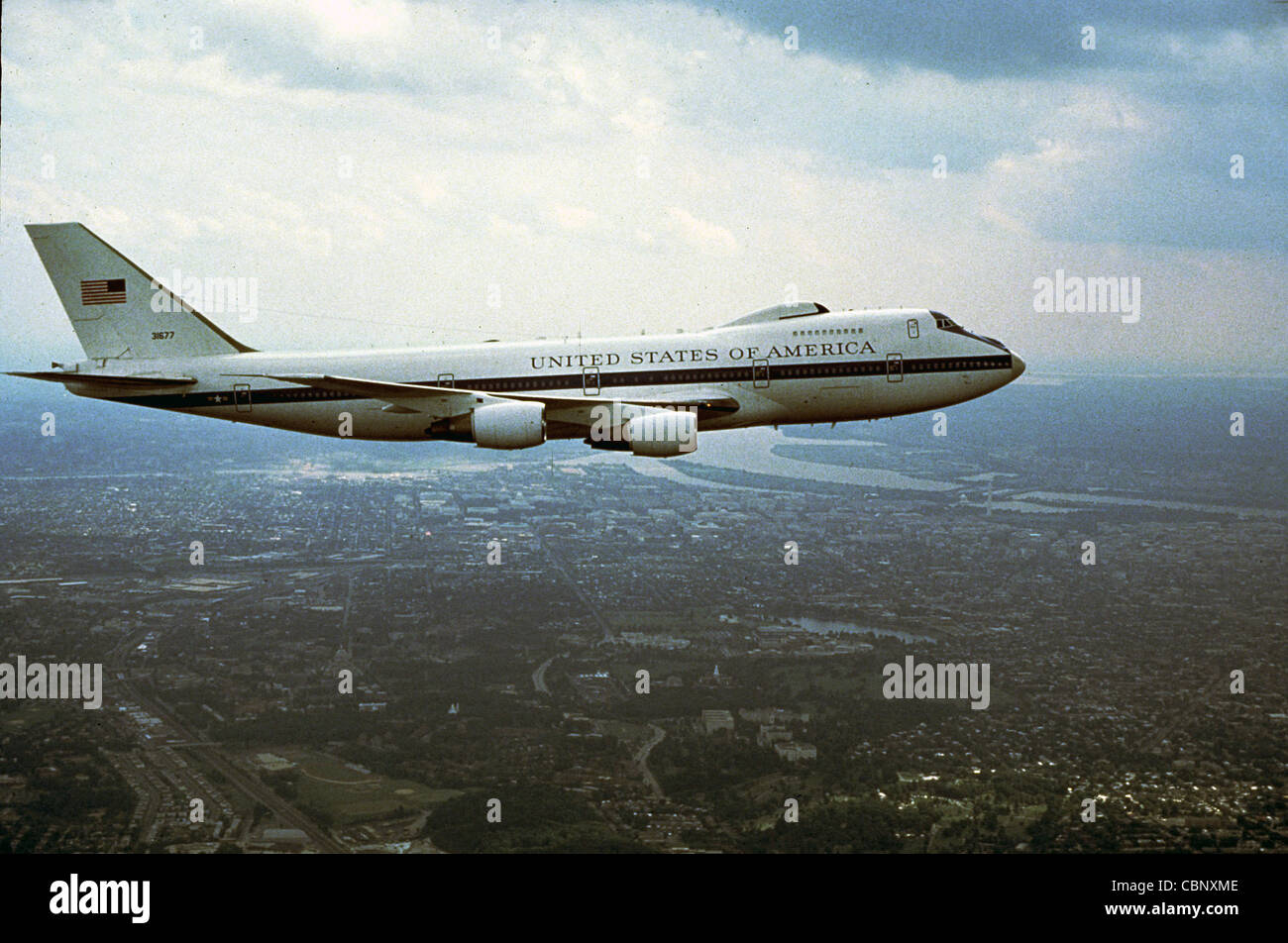 The first E-4B model was delivered to the Air Force in January 1980 ...