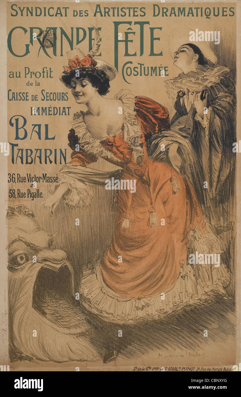 Bal tabarin hi-res stock photography and images - Alamy