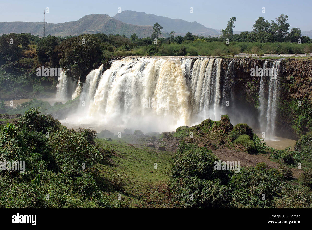 Waterfalls in Ethiopia Stock Photo - Alamy