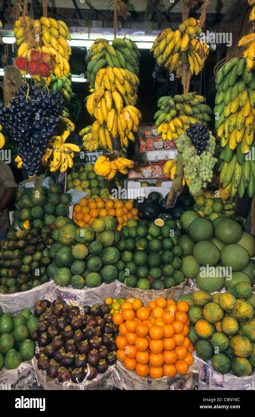 Fresh fruits, local market, Kandy, Sri Lanka Stock Photo - Alamy