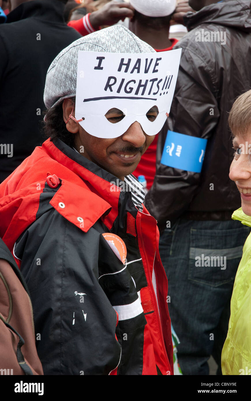 March of the Strangers into Citizens campaign by the London-based ...