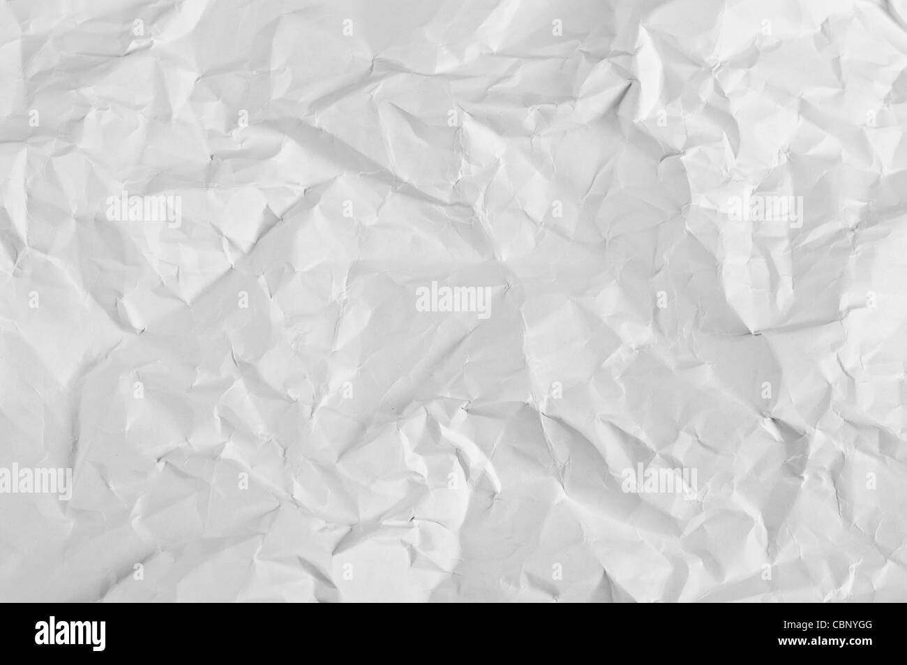 crumpled sheet of office paper background with rich detail Stock Photo ...