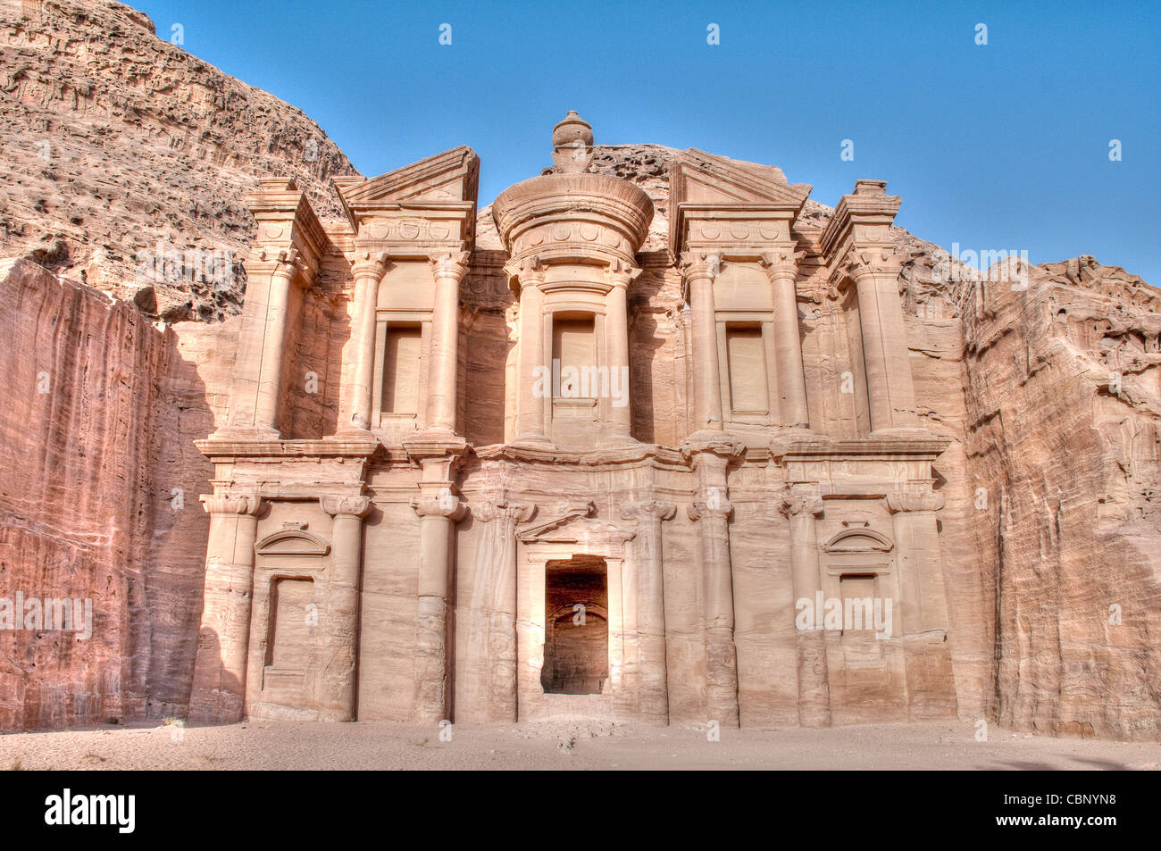 Monastery petra in jordan hi-res stock photography and images - Alamy