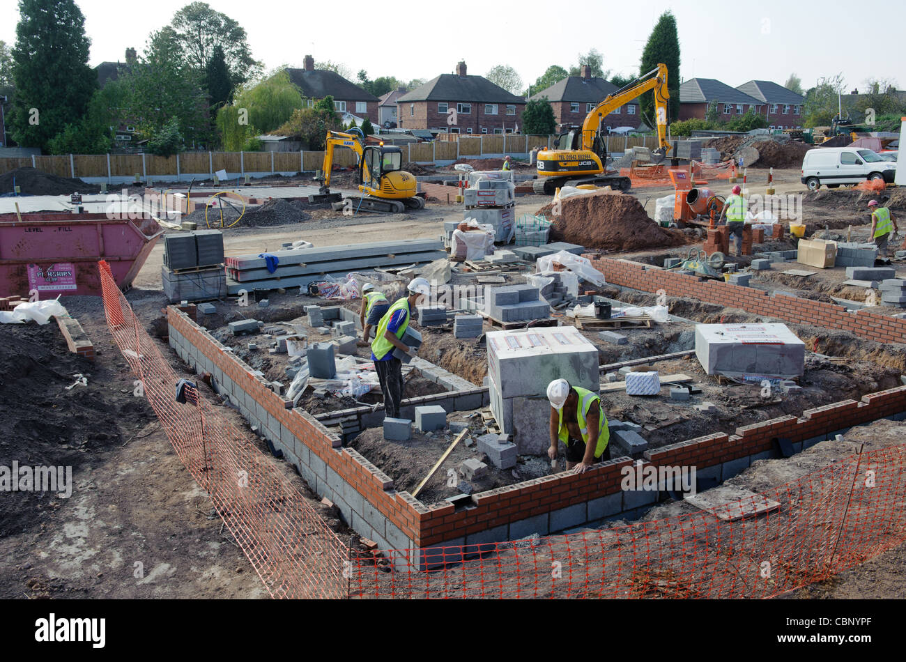 New construction work taking place hi-res stock photography and images ...