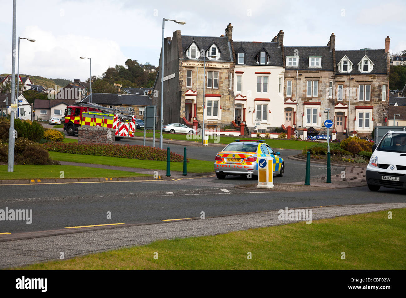 Fire engine on way emergency hi-res stock photography and images - Alamy
