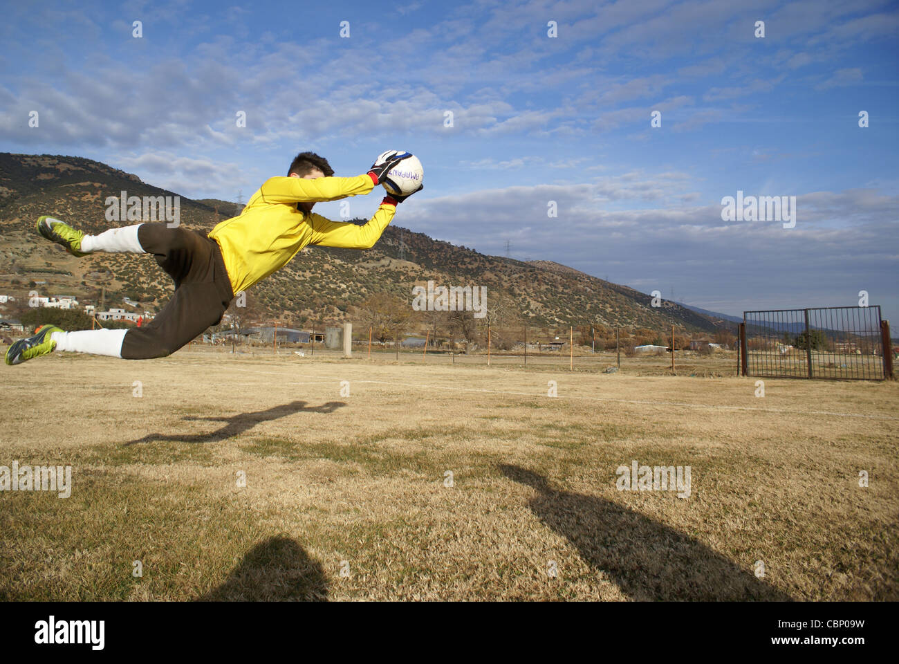 Soccer football players player warming up hi-res stock photography and ...