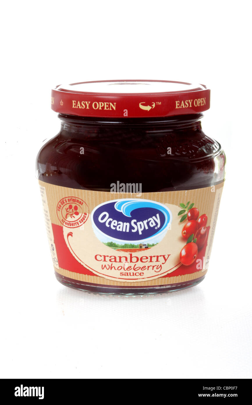 Cranberry sauce jar hi-res stock photography and images - Alamy