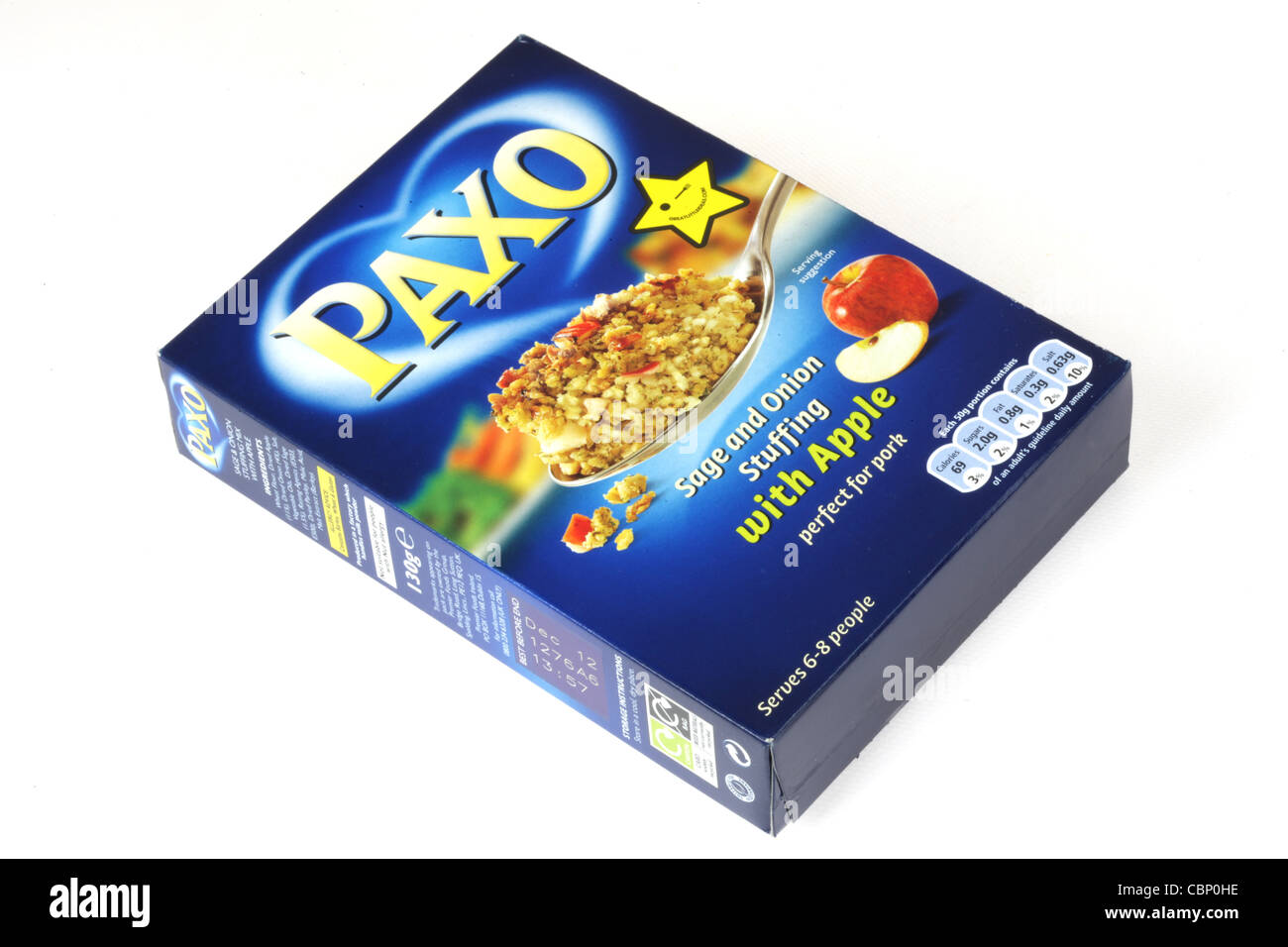 Paxo Sage and Onion Stuffing Stock Photo - Alamy