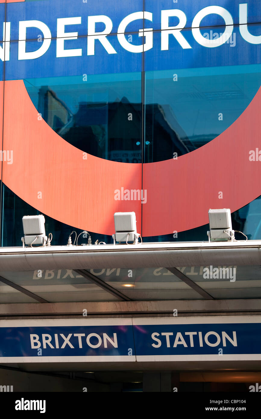 Brixton underground station hi-res stock photography and images - Alamy