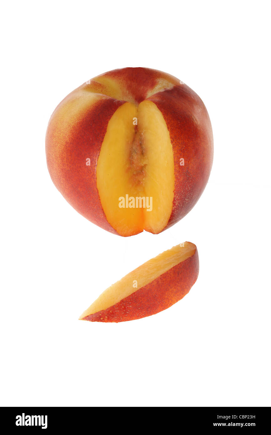 Nectarine stone hi-res stock photography and images - Alamy
