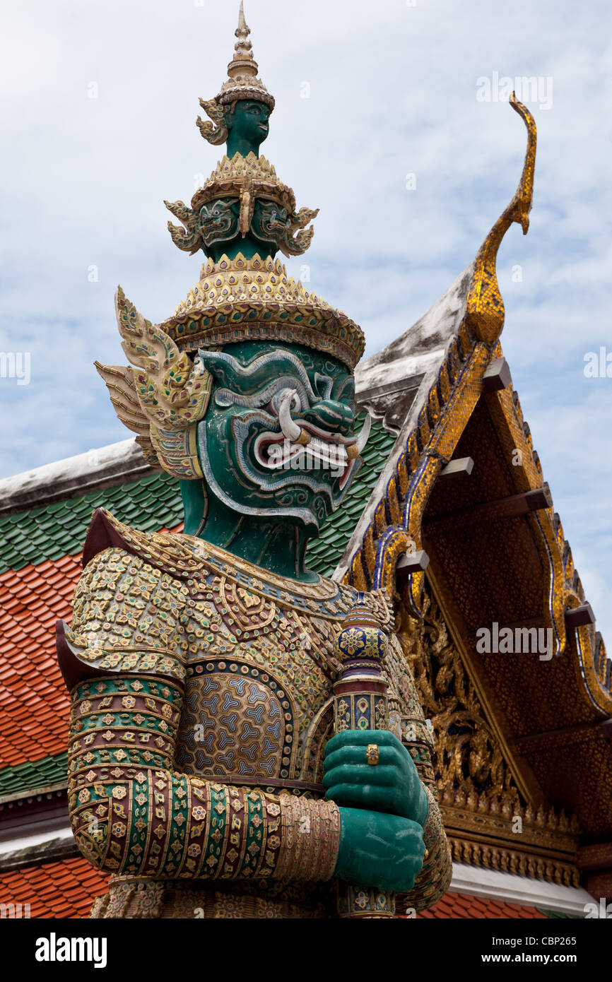 demon gate-guardian , a mythical figure outside of the grand palace ...