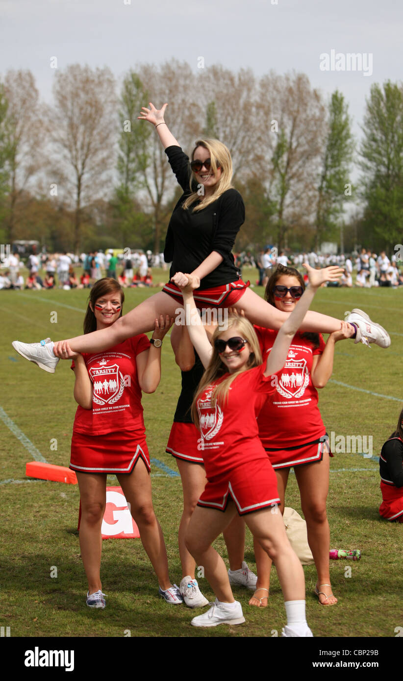 Varsity all american cheerleaders hi-res stock photography and images ...