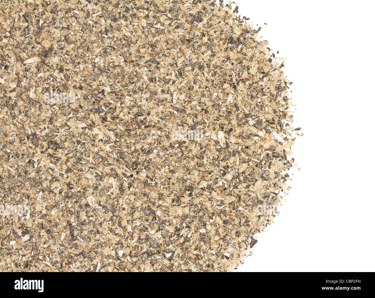 Milled sunflower pellets Stock Photo - Alamy
