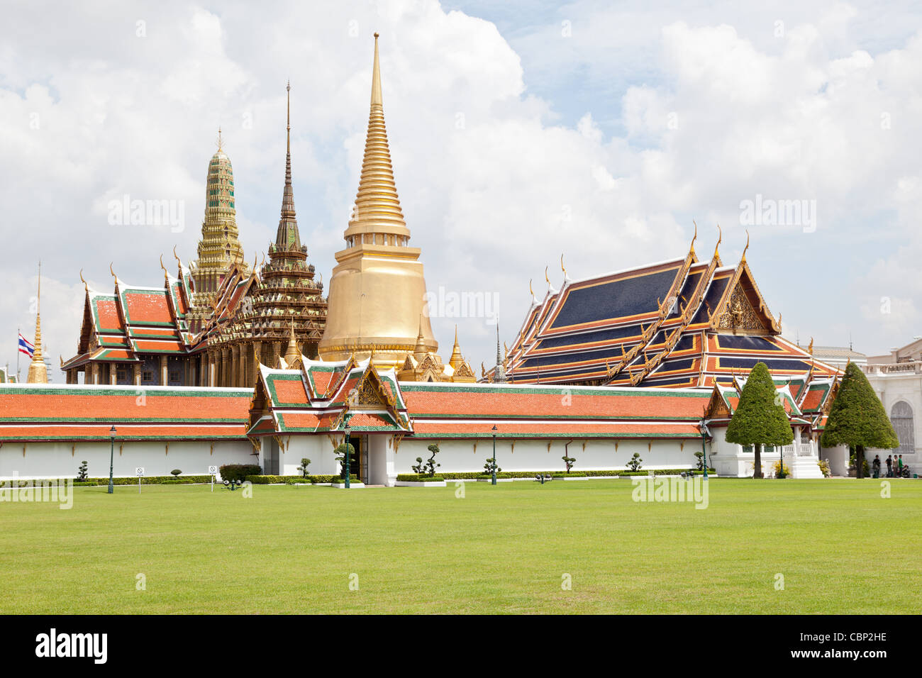 Thai temple in Grand Palace, Bangkok, Thailand Stock Photo - Alamy