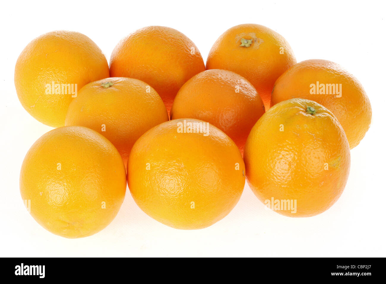 Group or Pile of Fresh Ripe Healthy Oranges With Vitamin C Goodness ...