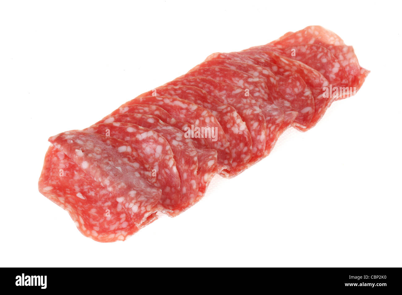 Salami slices hi-res stock photography and images - Alamy