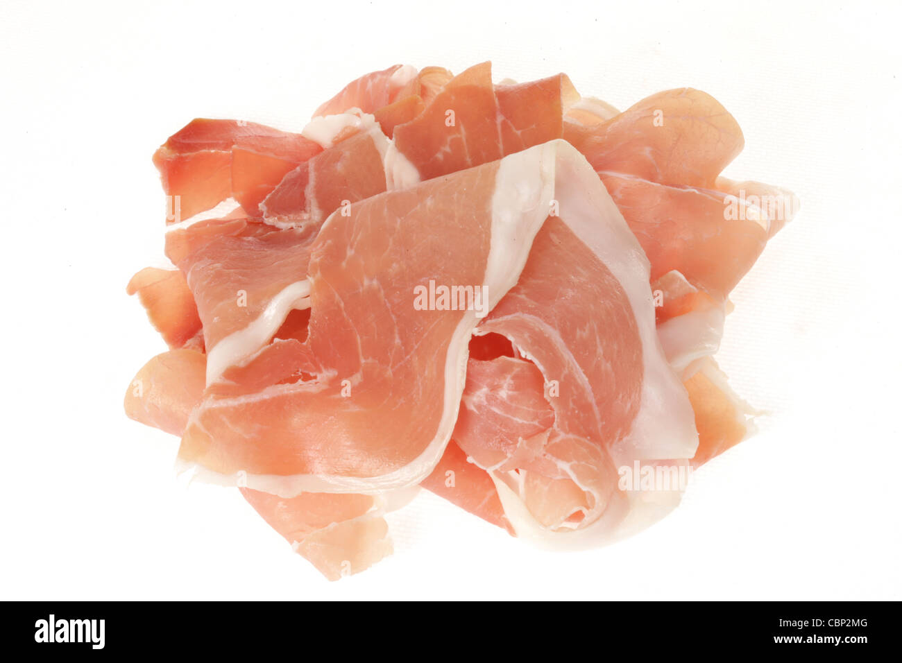 Prosciutto Crudo Ham Stock Photo - Alamy