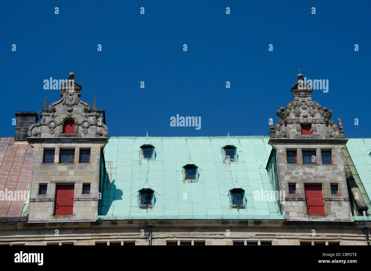 Denmark, Helsingoer. Kronborg Castle (aka Kronborg Slot). UNESCO World ...