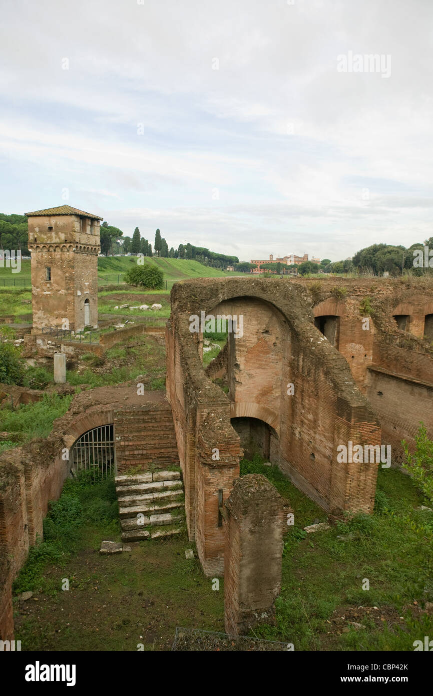 Ancient in Rome. Day. Remains Stock Photo - Alamy