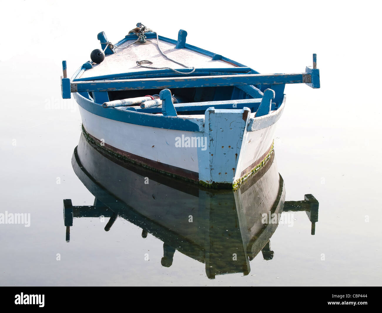 old wooden boat on the sea Stock Photo - Alamy
