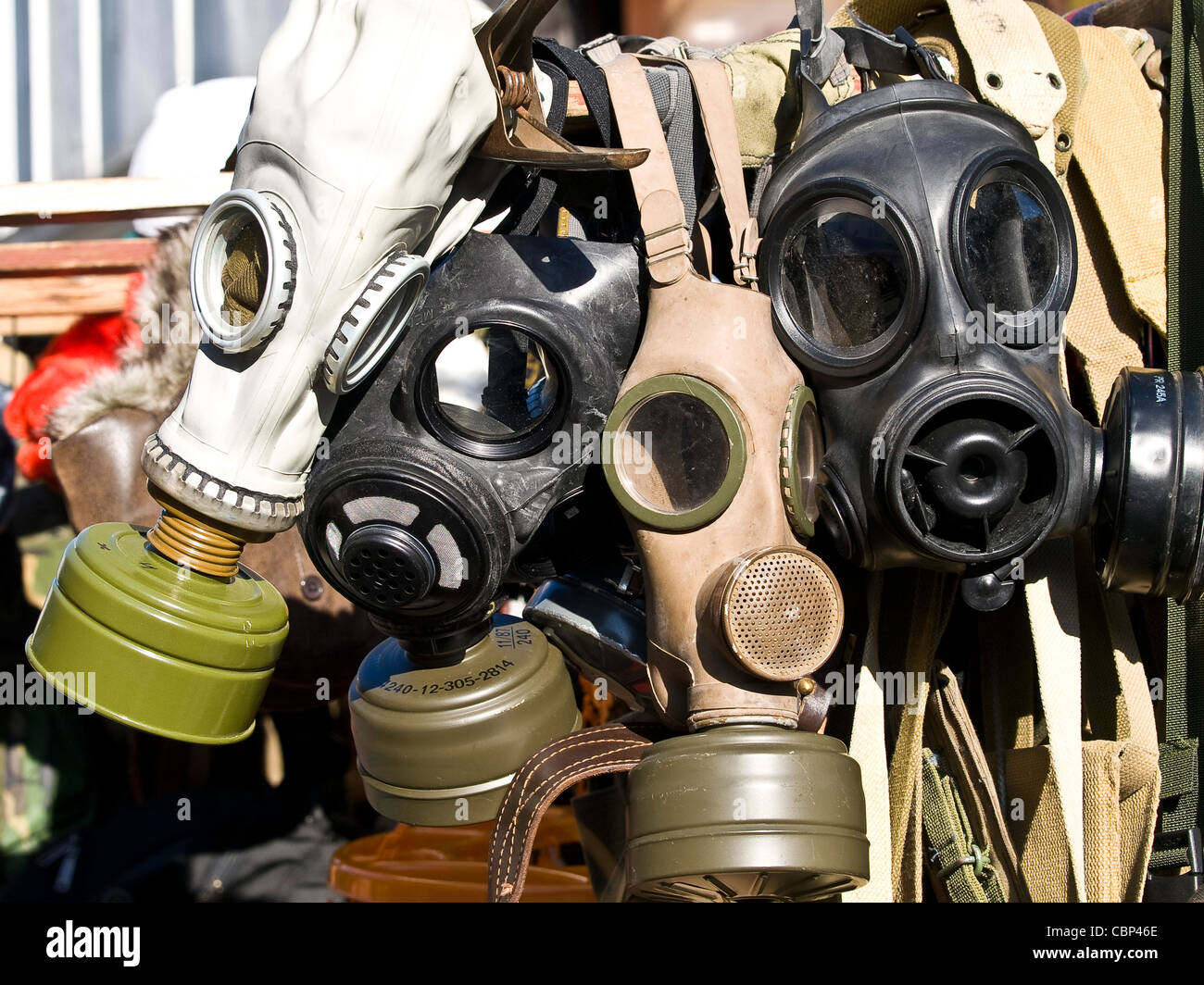 Old army gas mask hi-res stock photography and images - Alamy