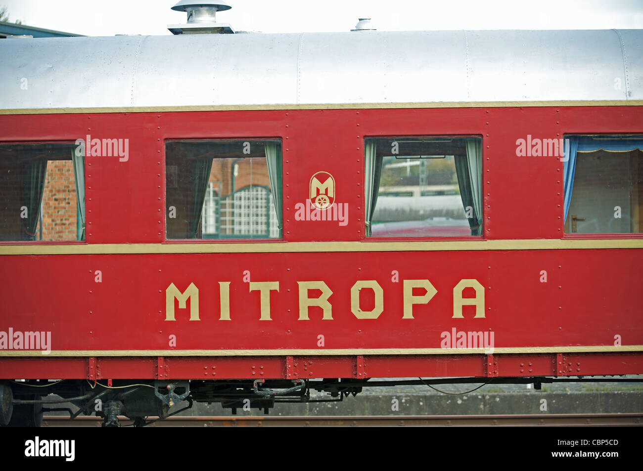 Vintage railway rolling stock hi-res stock photography and images - Alamy